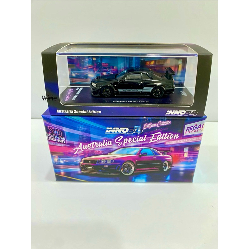 Inno64 Australia Special Edition (Chase) GT-R R34 | Shopee Malaysia