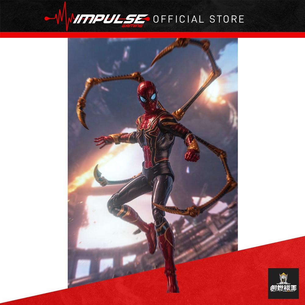 ModoKing 1/12 Scale Iron Spider Model Kits -/ Spider-man / Avengers ...
