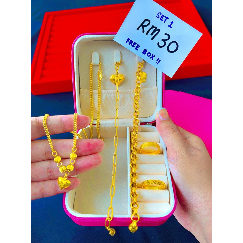 EMAS BANGKOK SET SERENDAH RM30 (FREE BOX) | Shopee Malaysia