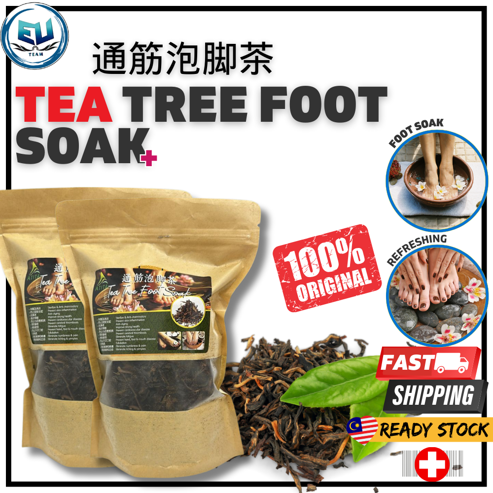 Tea Tree Foot Soak 100% ORIGINAL 100g 通筋泡脚茶 Anti-Aging and improve ...