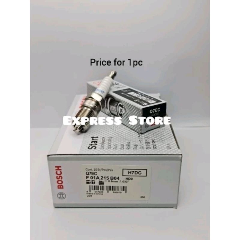 BOSCH Start Spark Plug H7DC Mercedes Benz W123 W124 W126 W201 190 (M102 ...