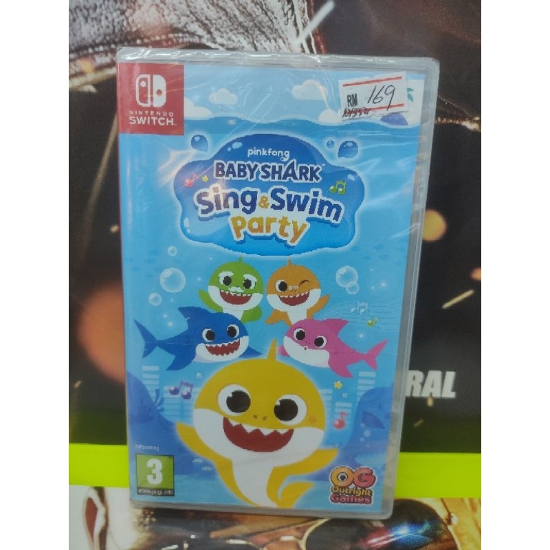 (New Sealed) Baby Shark sing & swim Nintendo Switch Game Card | Shopee ...