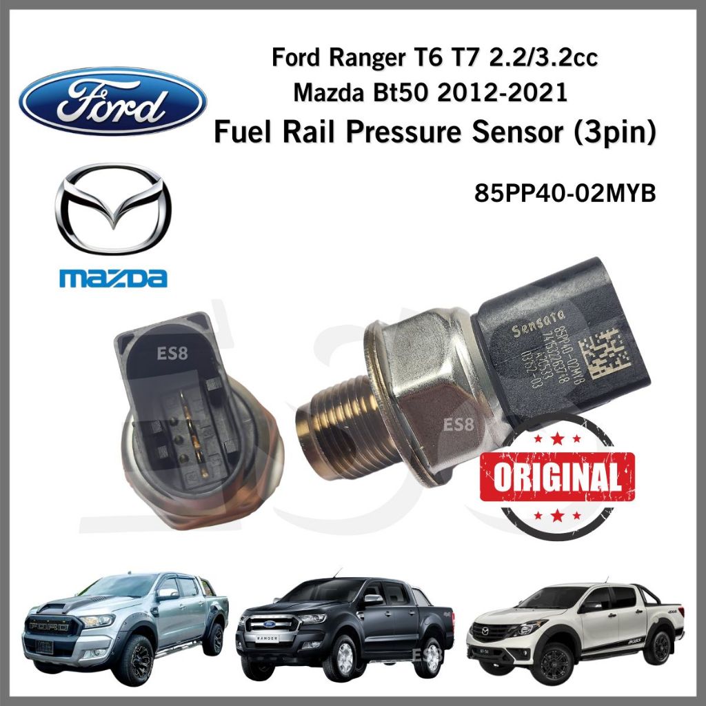 Ford Ranger T6 T7 2.2/3.2cc Mazda Bt50 2012-2021 Common Fuel Rail ...