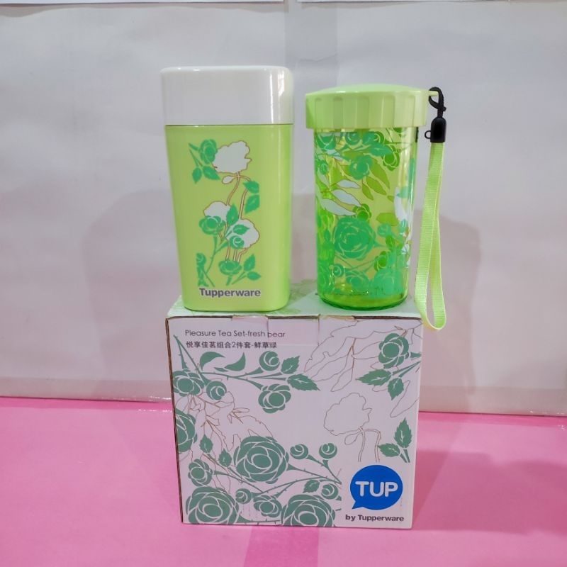 Tupperware Pleasure Tea Set-Fresh Pear(2 Pcs) | Shopee Malaysia