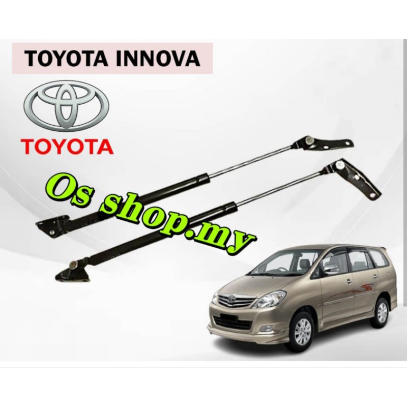 Toyota innova 2004 - 2018 Rear Boot Bonnet Absorber Strut Tailgate ...