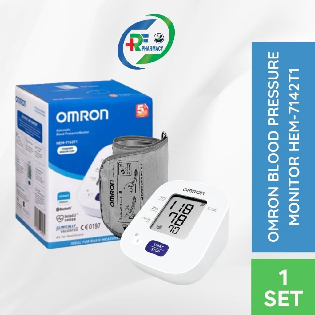 Omron Blood Pressure Monitor Hem-7142T1 | Shopee Malaysia