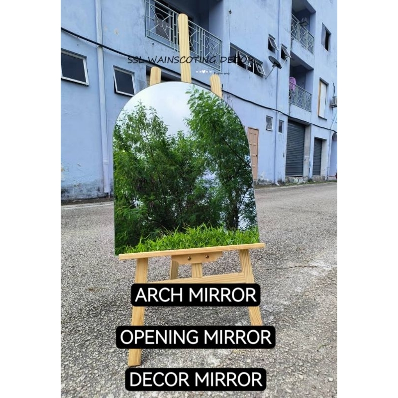 Arch Mirror / Welcome mirror / Opening mirror /Half Moon Mirror/ Cler ...