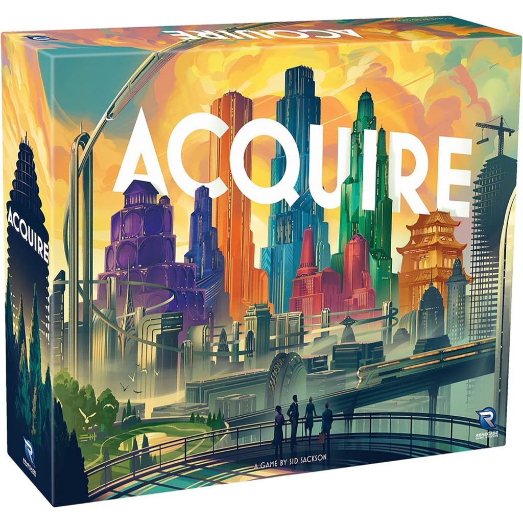 Acquire Board Game by Renegade Game Studios NOT FAKE | Shopee Malaysia