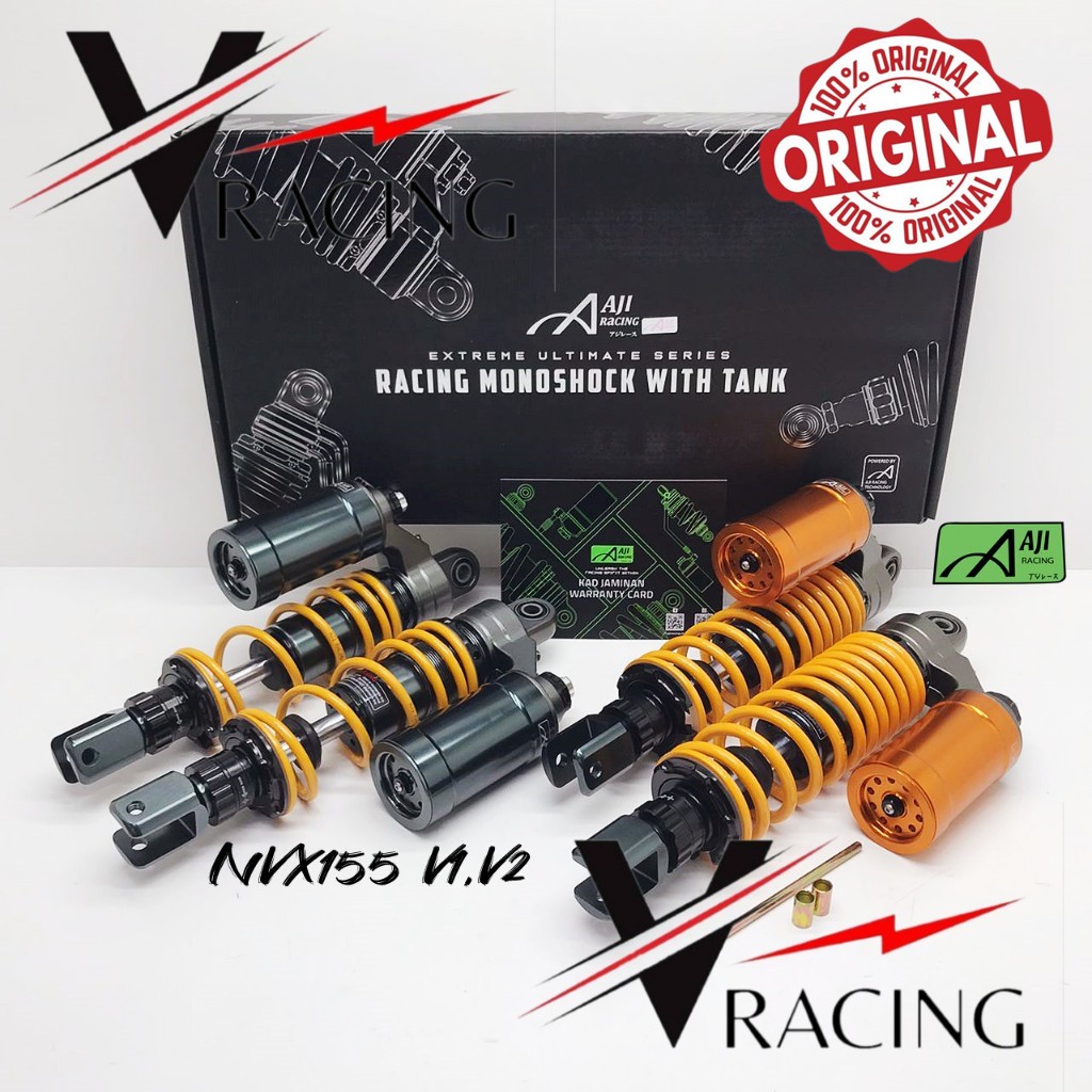 Aji Racing Extreme Ultimate Racing Monoshock With Gas Tank NVX155 V1,V2 ...