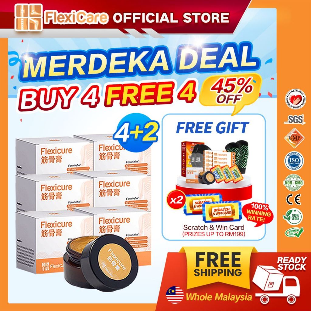 FlexiCare Official | Flexicure Joint Cream PROMO Knee Arthritis Muscle ...