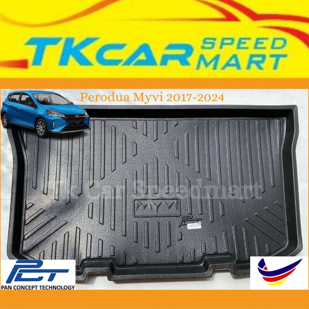 [READY STOCK] PERODUA MYVI 2017-2024 3 RD GEN ( PCT ) RUBBER HDPE ...