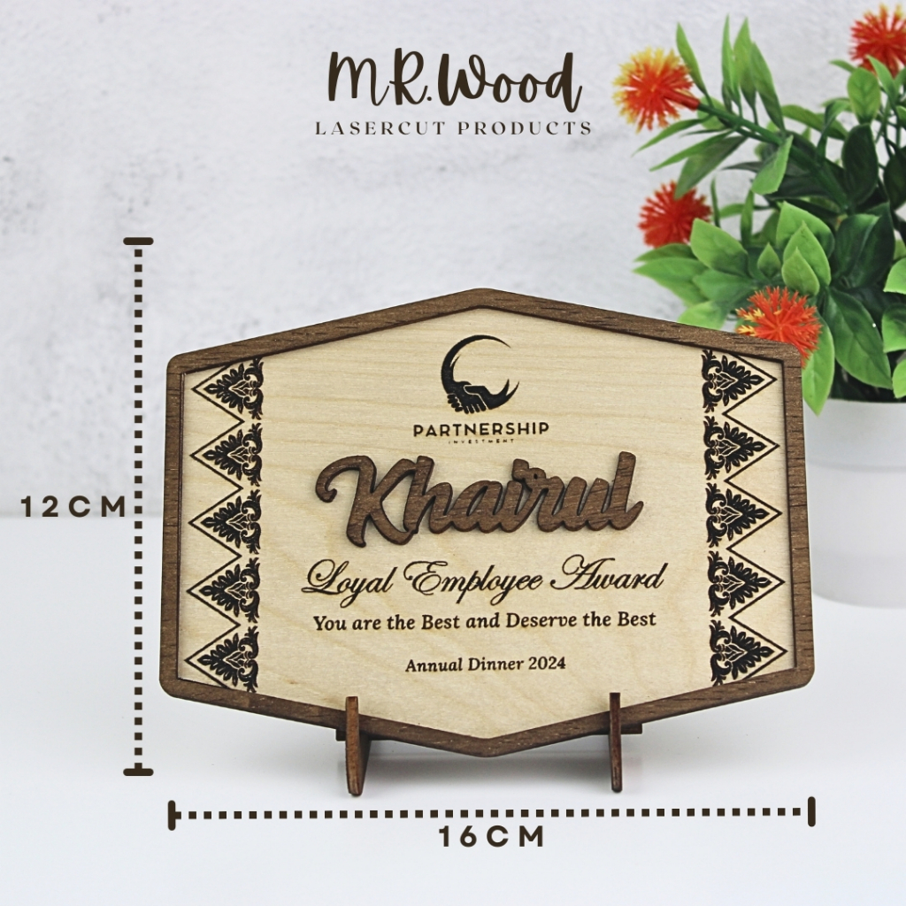 Custom Wooden Plaque - Hexagon Shape Design - SHIP IN 3 WORKING DAYS ...