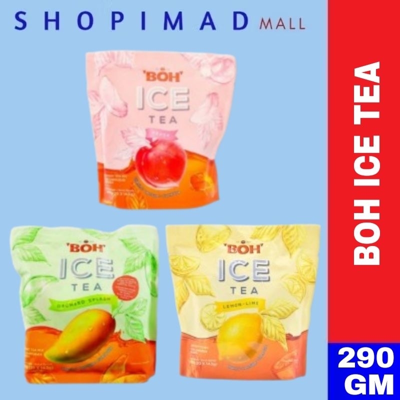 [20 SACHET] BOH ICE TEA PEACH | SERBUK TEH PEACH | TEH LEMON | Shopee ...