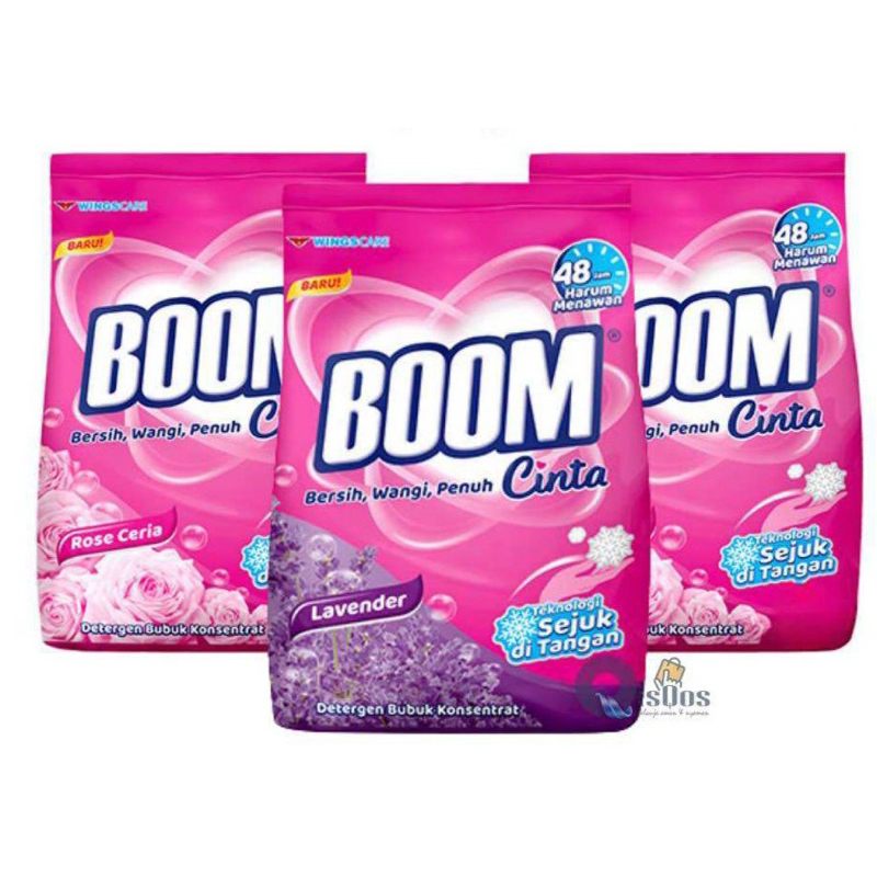 sabun basuh baju boom rose ceria berat 260gr | Shopee Malaysia