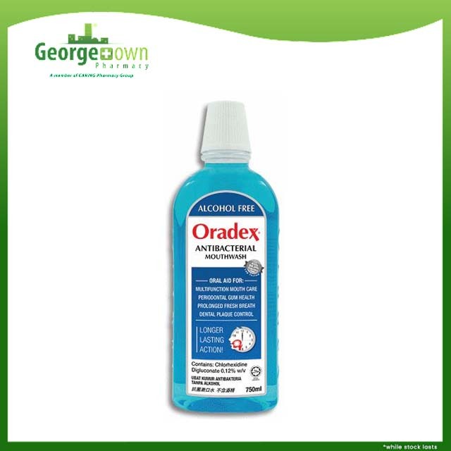 ORADEX ANTIBACTERIAL MOUTHWASH 750ML | Shopee Malaysia