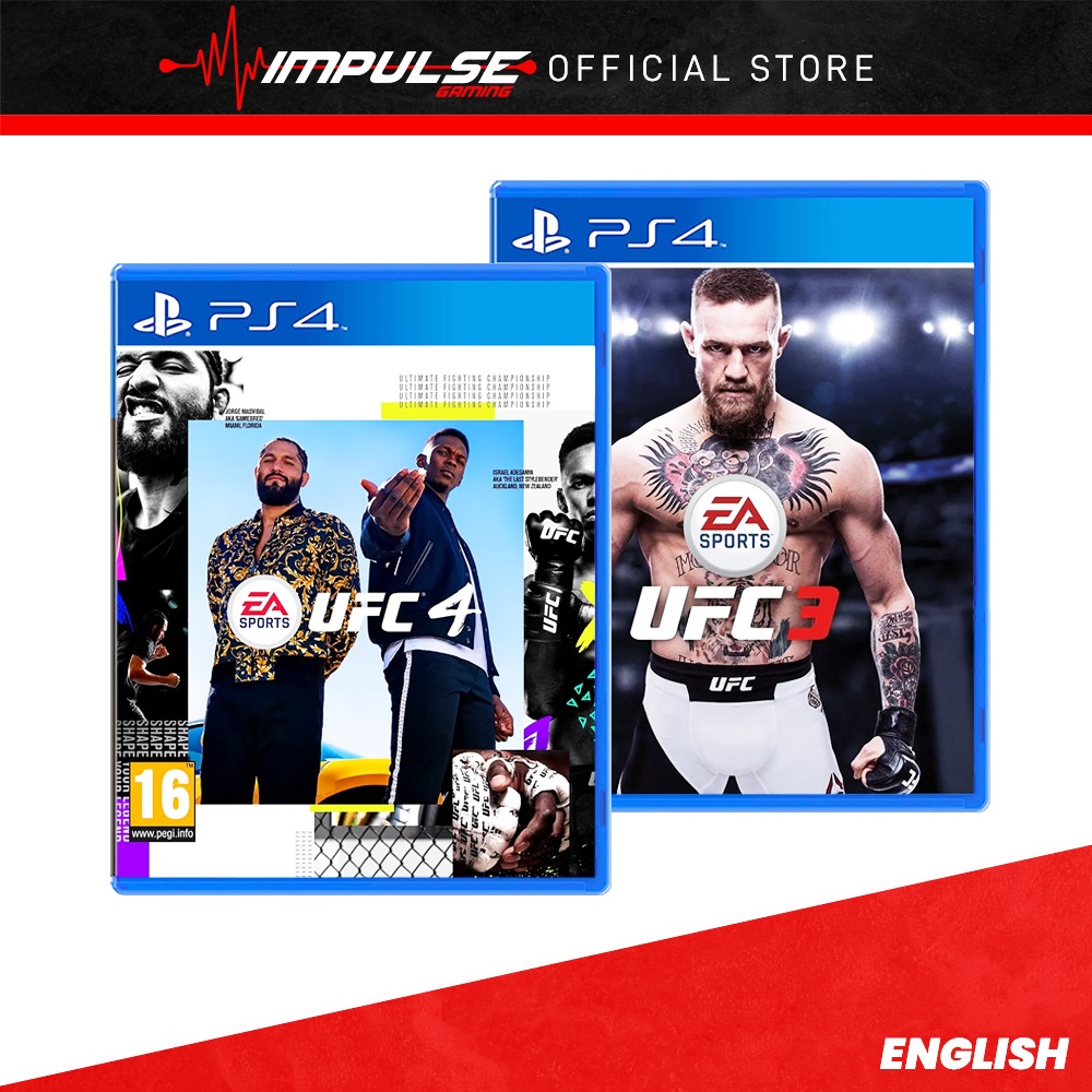 PS4 UFC 3 / UFC 4 Eng Version | Shopee Malaysia