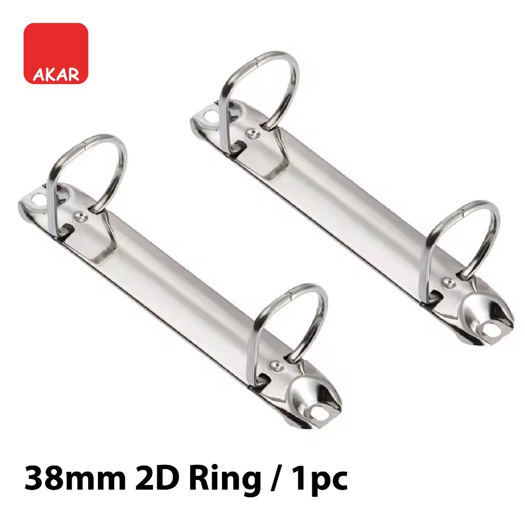Fail Cincin 2D 38mm (1 pcs) | 38mm 2D-Ring File / 2D Ring Binder – A4 Size Document Folder ...