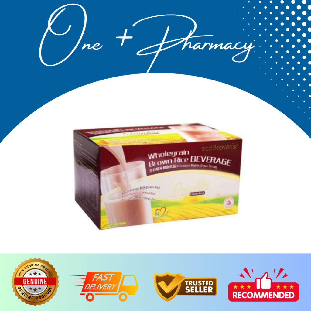 Ecobrown’s wholegrain brown rice beverage 30gx16sachets | Shopee Malaysia
