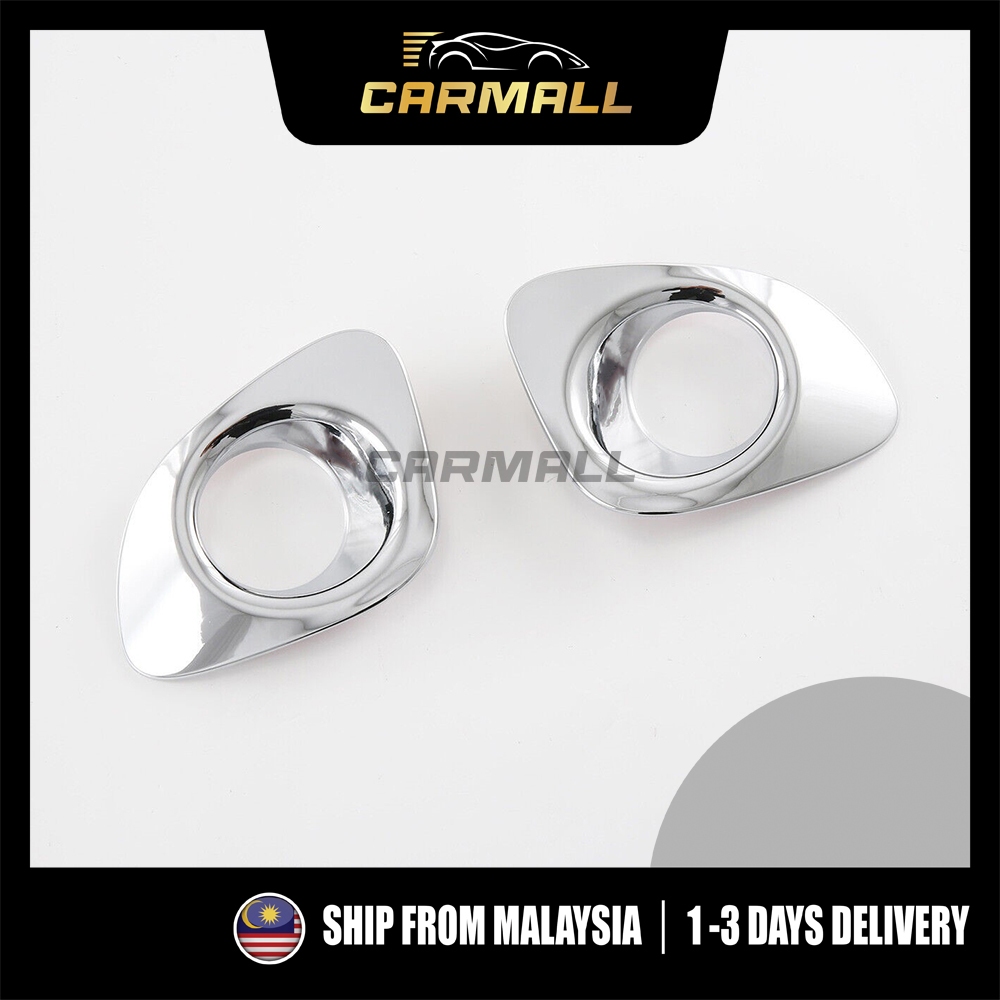 Toyota Front lander 2020-2024 front fog lamp cover with Chrome bumper ...