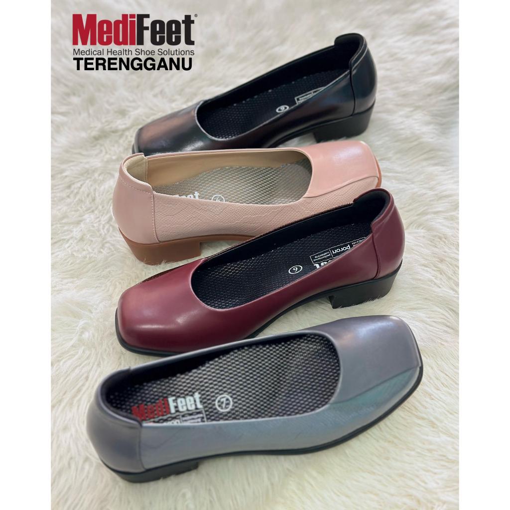 MEDIFEET MC9050 COMFEET SQUARE BROADTOE RUBBER COURT MEDICAL HEALTH SHOES ( Kasut Kesihatan ...