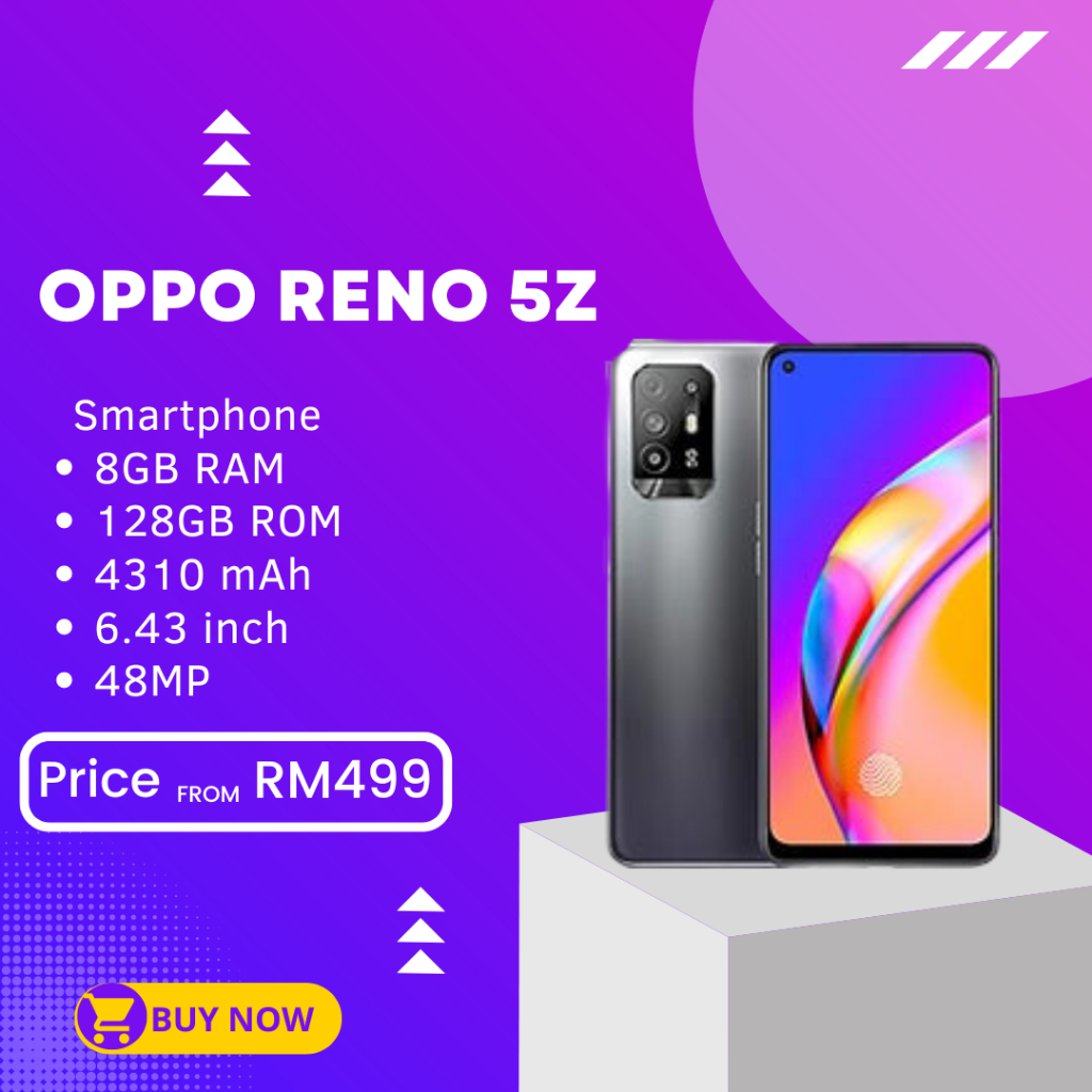 Oppo Reno 5Z 5G (8GB+128GB (Original second) READY STOCK | Shopee Malaysia