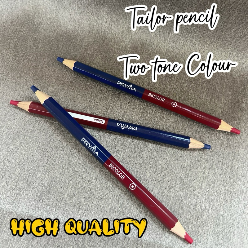 Blue Red Tailoring Pencil / High Quality Tailor ‘S Pencil Two Tone ...