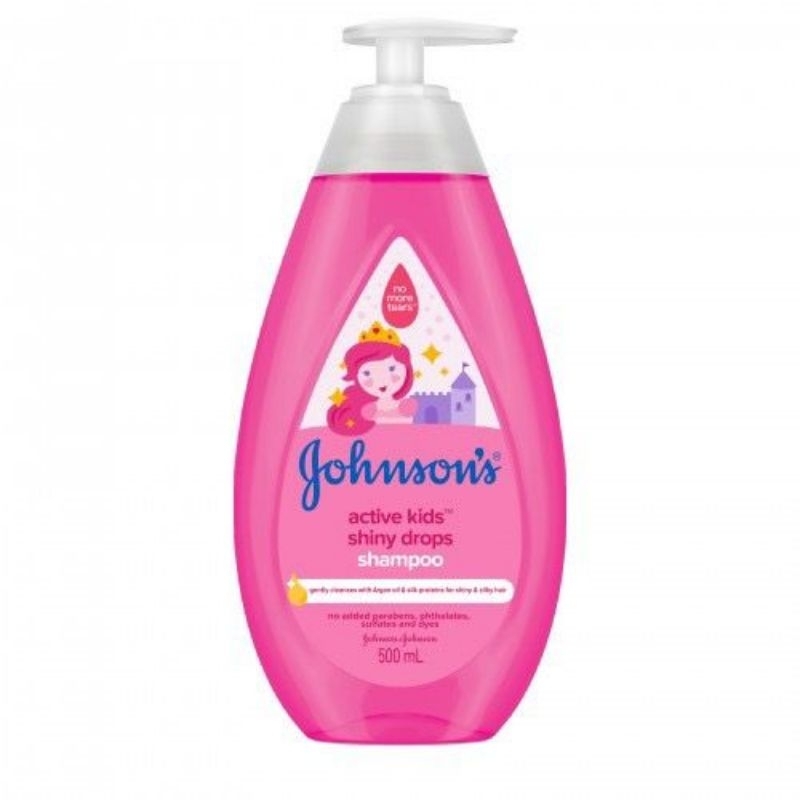 Johnson's Active Kids Shiny Drops Shampoo (500ml) | Shopee Malaysia