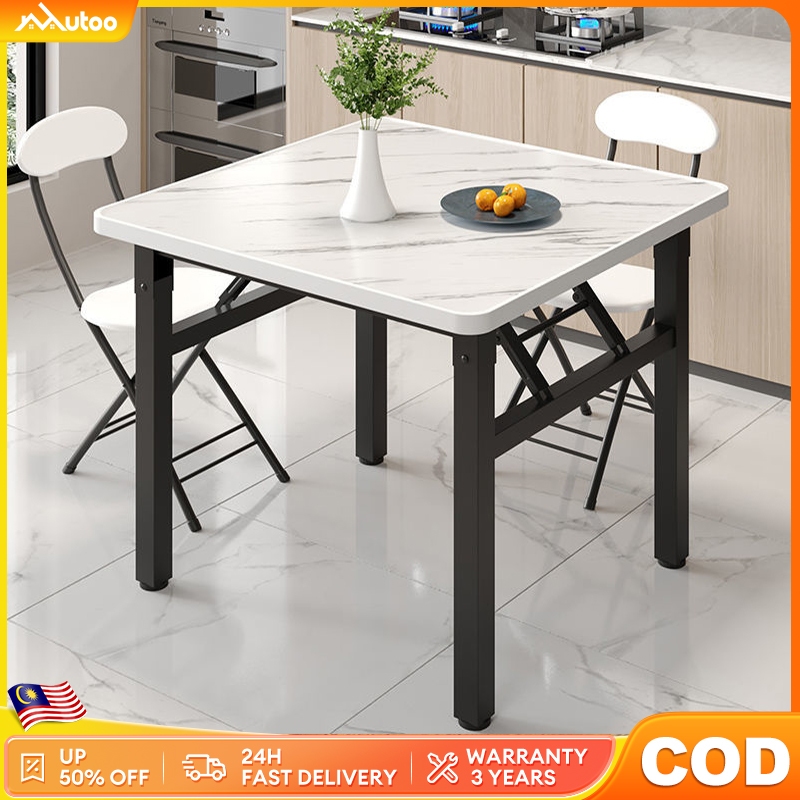 MT Foldable Table Dinning Table Office Table Home Computer Desk Storage ...