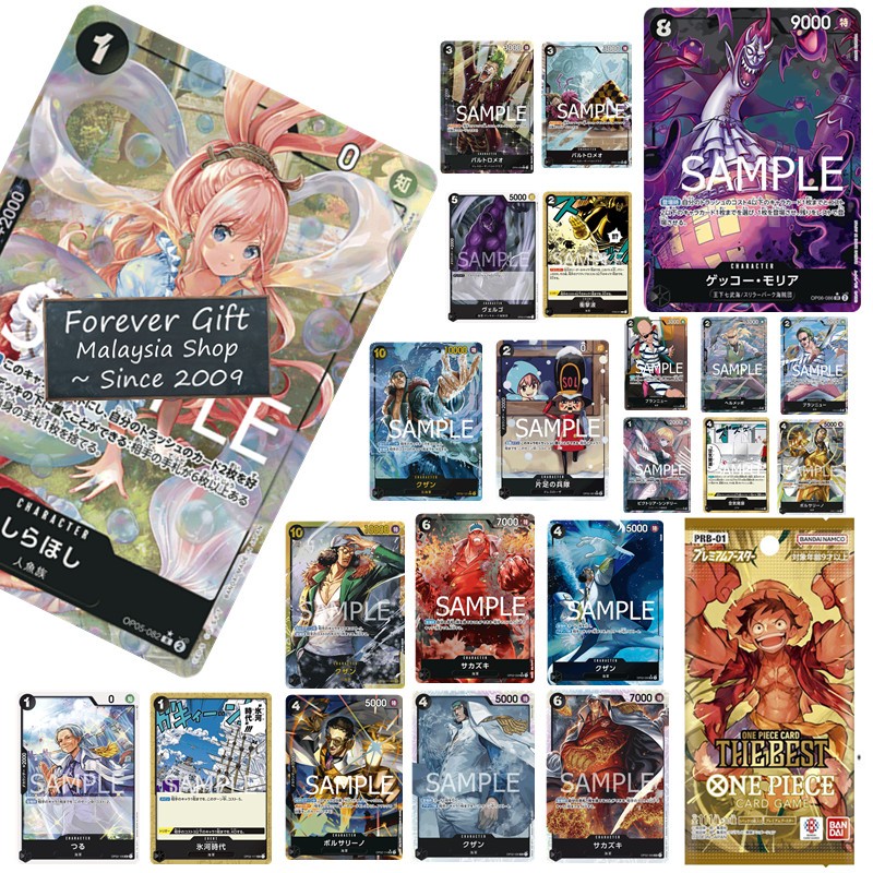 全哥海贼王 PRB-01 Black One Piece Card Game tcg OP02-096 OP02-099 OP02-106 OP02-117 OP06-086 ST06-010 ...