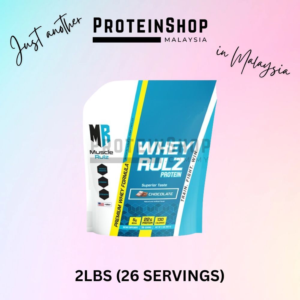 Musclerulz Whey Rulz (2LBS) | Shopee Malaysia