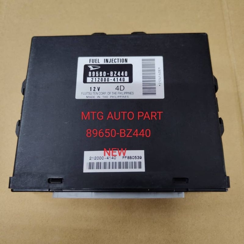 ECU PERODUA MYVI (89560-BZ440) COMPUTER BOX ENGINE ECU NEW | Shopee ...