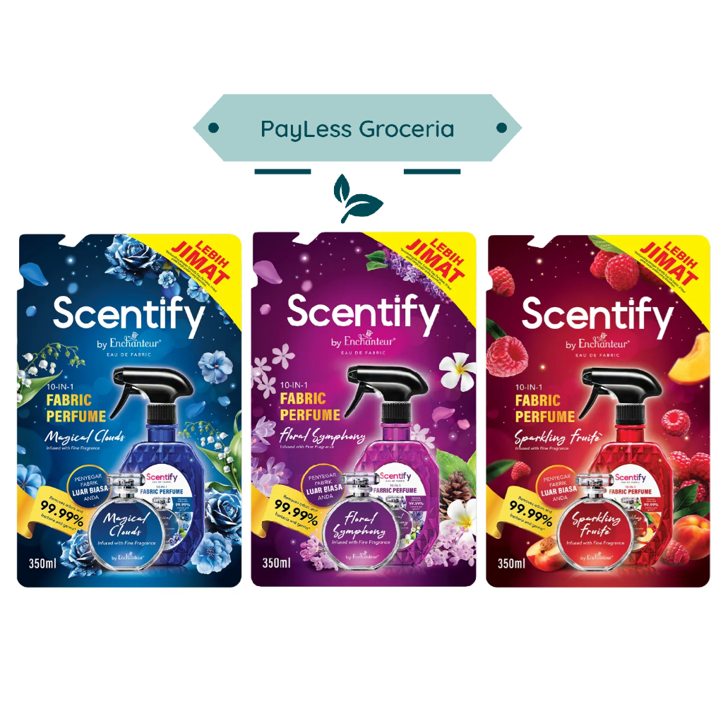 Scentify Eau De Fabric Refill Pack 350ml | Shopee Malaysia
