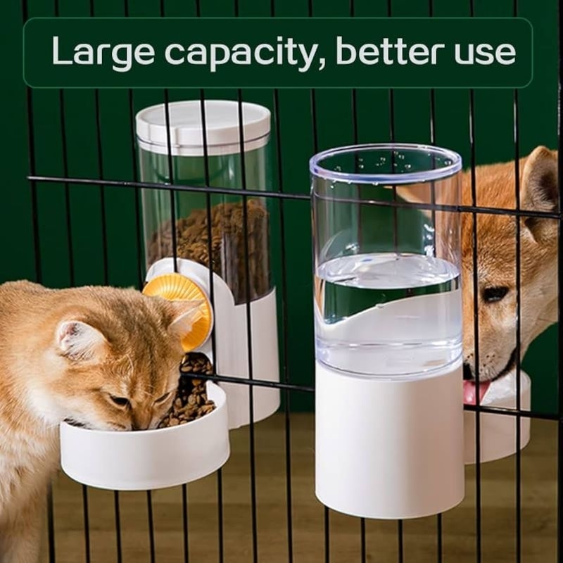 pet food hanging cage - Food & water drink (used once) | Shopee Malaysia