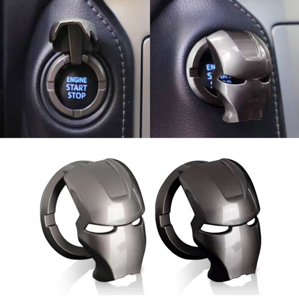 Universal Alloy Ironman Car Engine Start Stop Push On Off Button ...