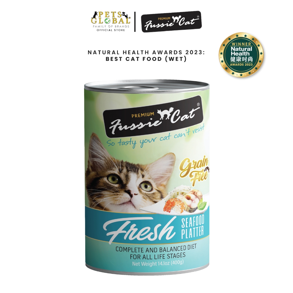 Fussie Cat Fresh Seafood Platter (400g x 24 Cans) | Shopee Malaysia