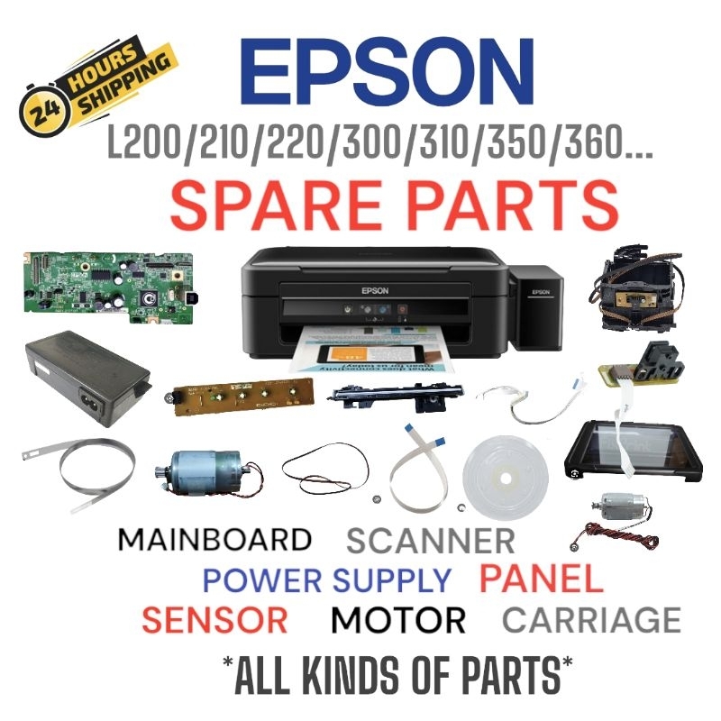 Epson L 200/210/220/300/355/360 ORIGINAL SPARE PARTS | Shopee Malaysia