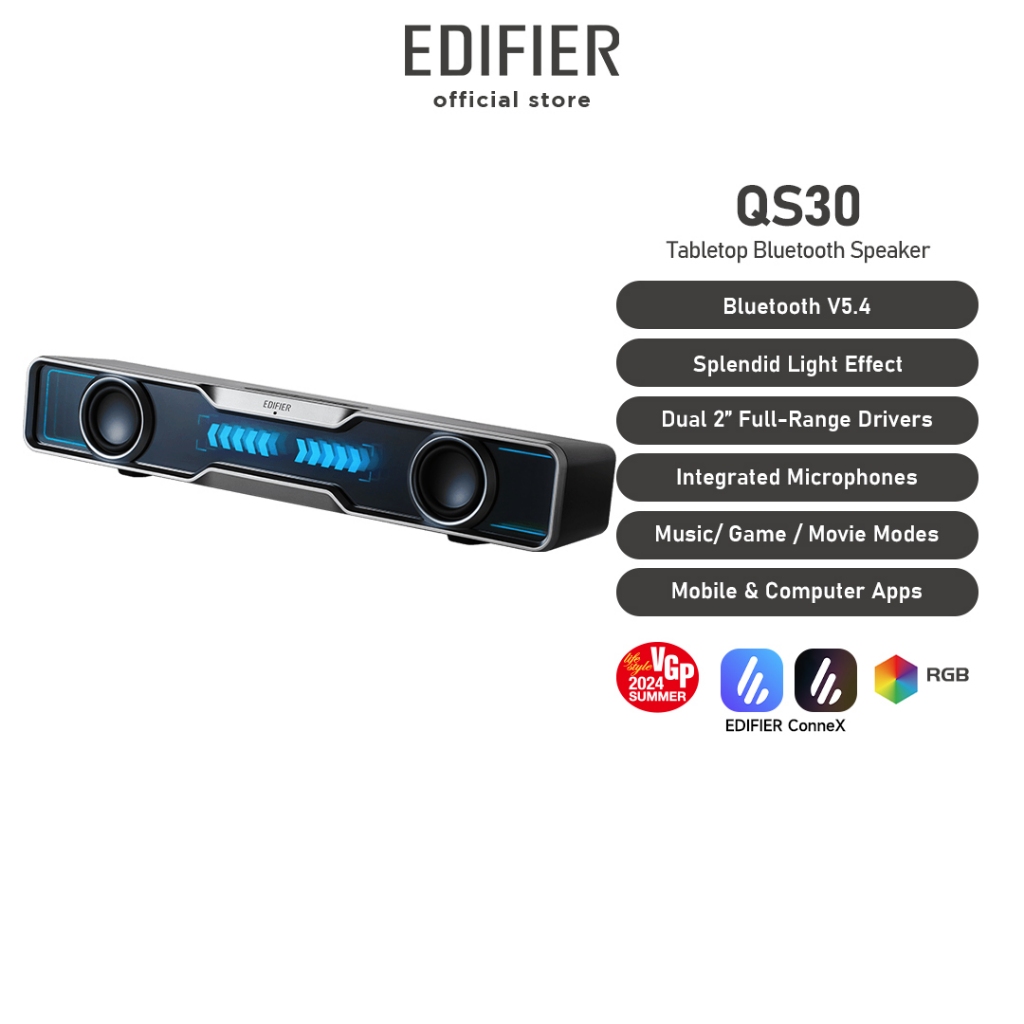 Edifier QS30 PC Speaker with Quality Sound and Splendid Light Effects ...
