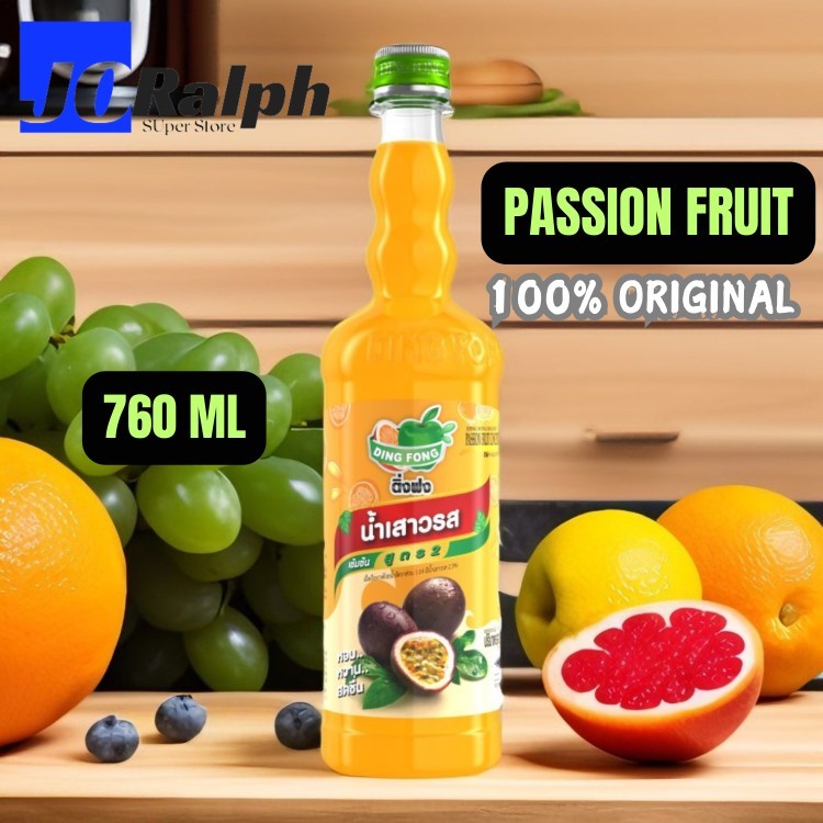 DING FONG PASSION FRUIT syrup 760 ml - 百香果 糖浆 | Shopee Malaysia