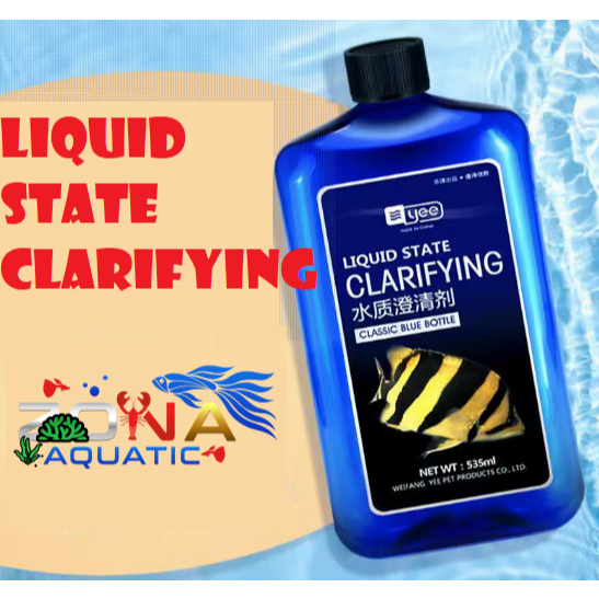 READY STOCK | YEE | LIQUID STATE CLARIFYING | FOR AQUARIUM | WATER ...