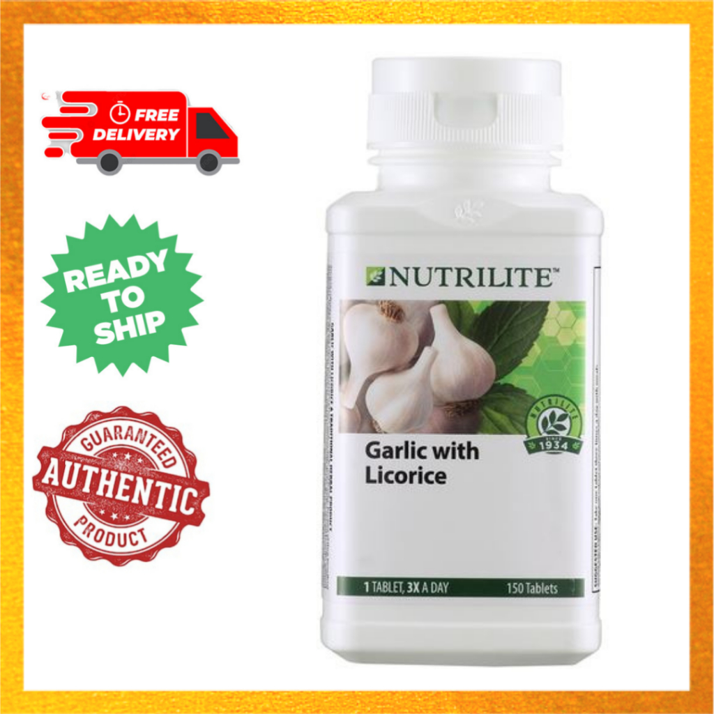 Nutrilite Garlic with Licorice - 150 tab | Shopee Malaysia