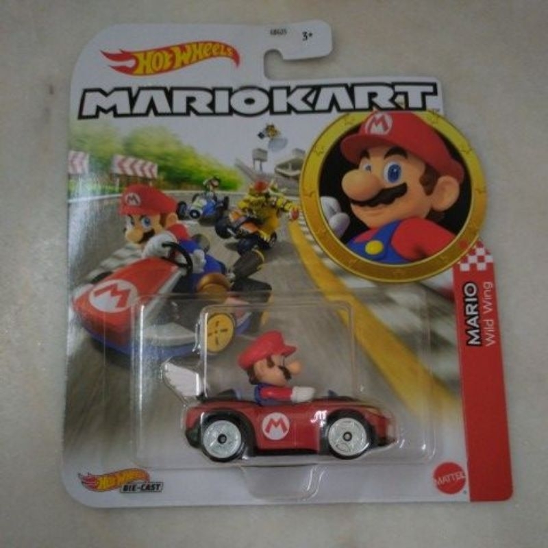 Hotwheels Mario kart Mario Wild wing | Shopee Malaysia