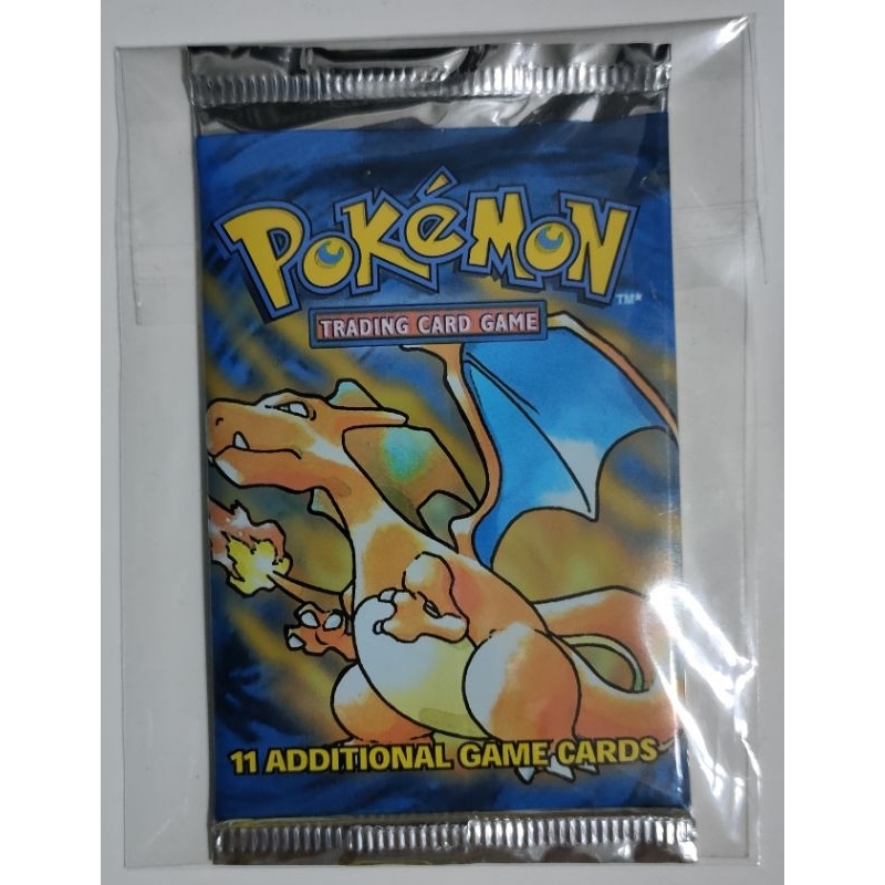 Base Set Unlimited Booster Pack (Pokemon) [Charizard Artwork] [SEALED ...