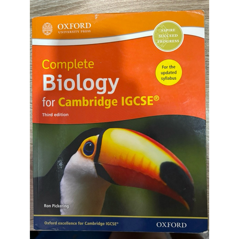 [Second hand] Cambridge IGCSE Biology textbook Third edition | Shopee ...