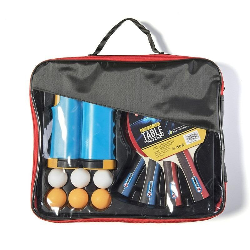 All-in-One Portable Ping Pong Paddle Set | Table Tennis Set with ...
