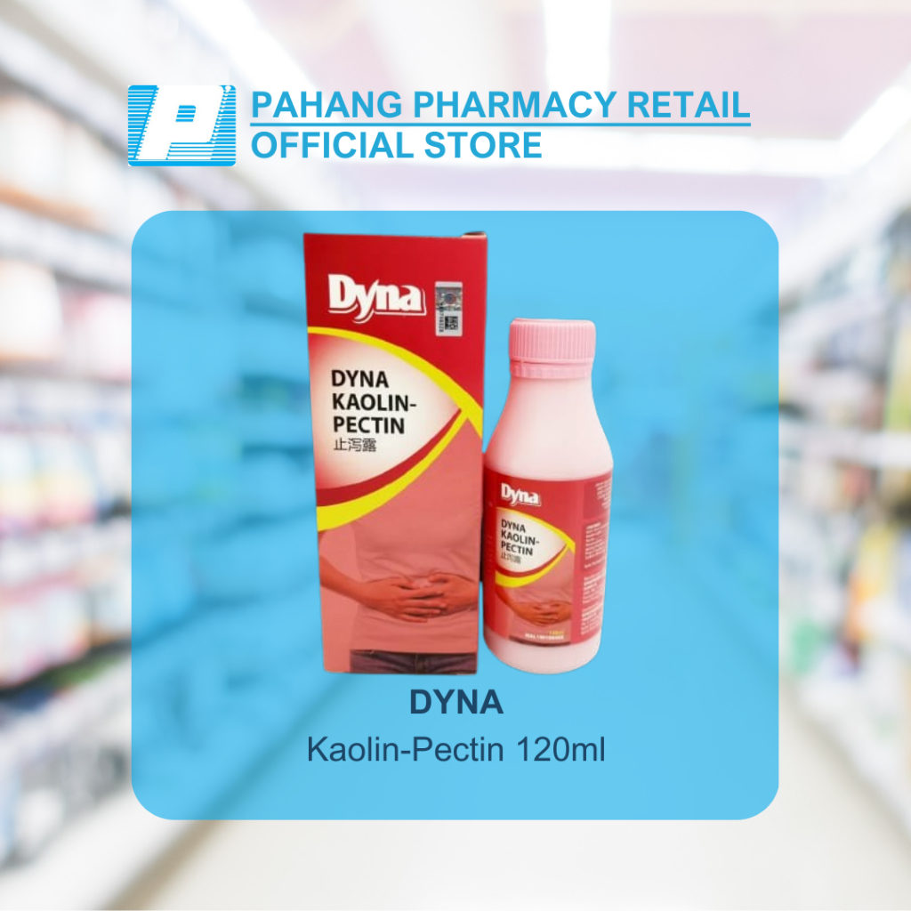 DYNA Kaolin-Pectin 120ml - anti diarrhea | Shopee Malaysia