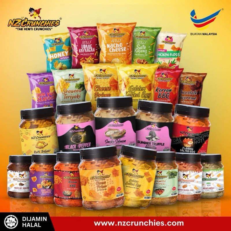 NZ Crunchies Kulit Popia Berperisa | Shopee Malaysia