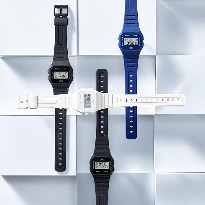 Casio Classic F-91WB With Casio Exclusive Box Minimalist 4 colors Men's ...