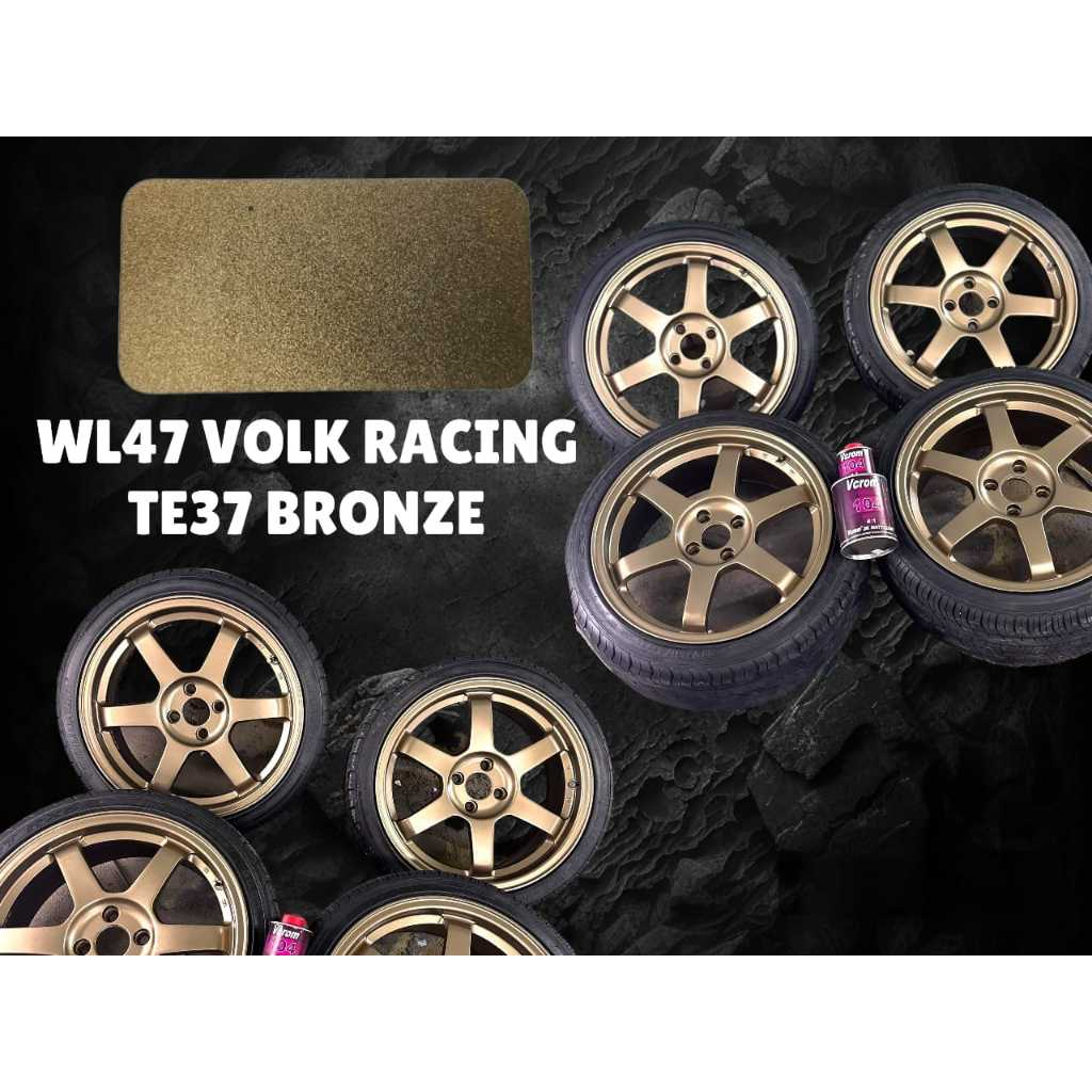 WL47 VOLK RACING TE37 BRONZE SPORT RIM COLOUR 2K | Shopee Malaysia