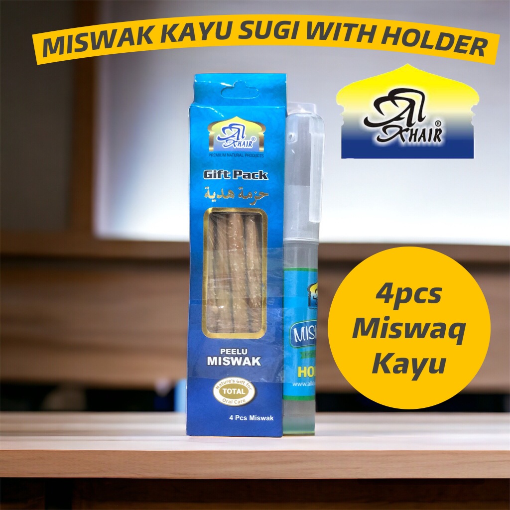 Miswak Al-Khair / Kayu Sugi READY STOCK Organic Toothbrush Miswak Gift ...