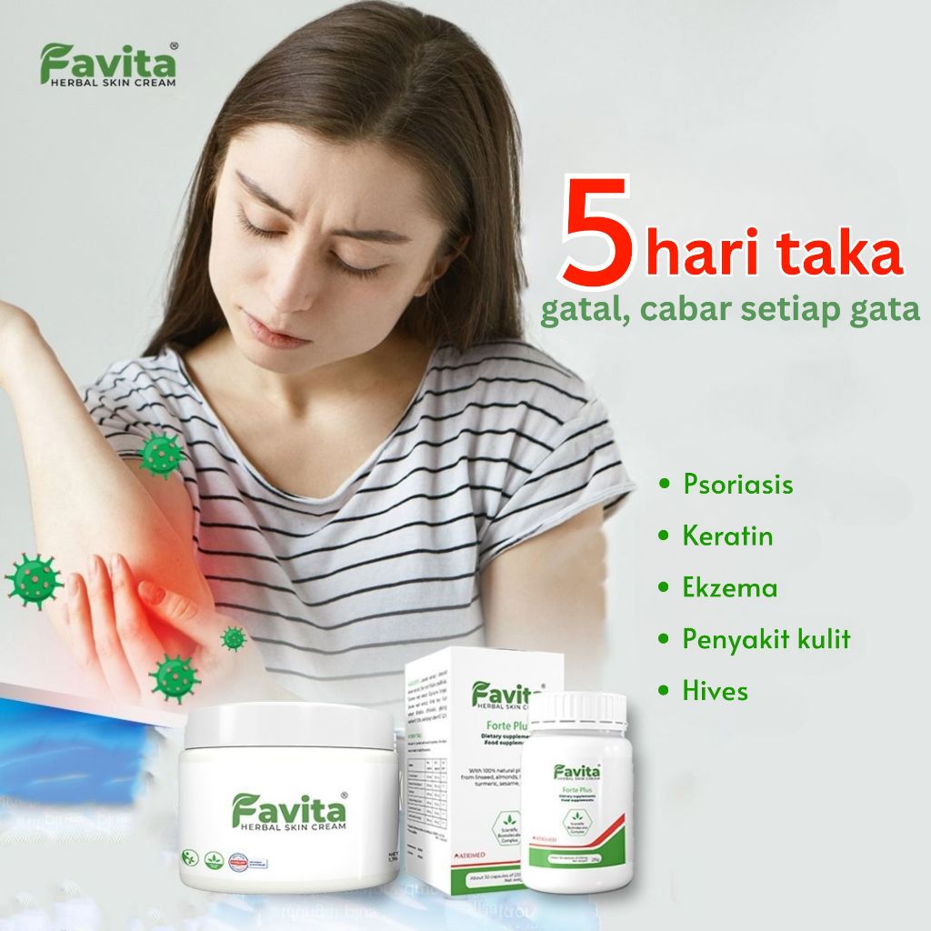 Combo Favita Cream Dermatitis Digunakan Untuk Merawat Kulat Dan ...